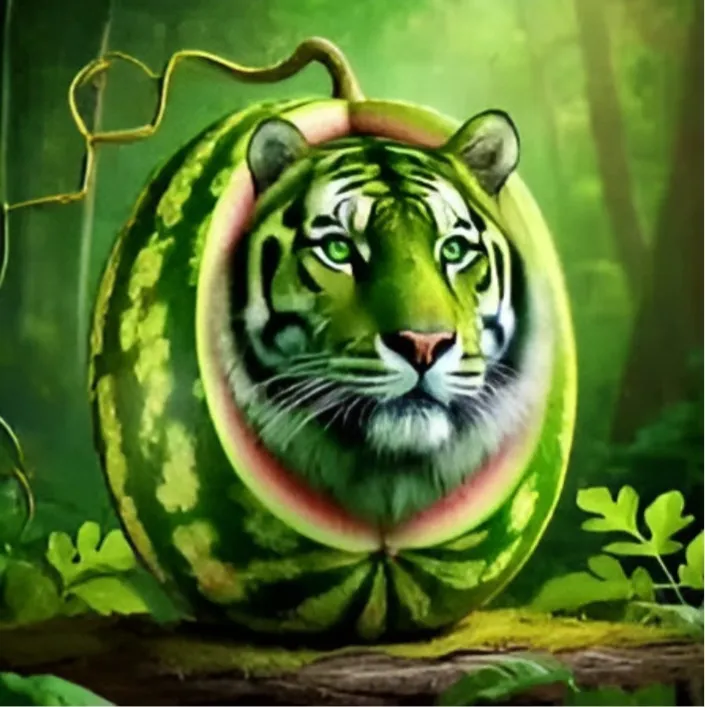 Tigrrullini Watermellini | Italian Brainrot Character Encyclopedia | Italian Brainrot